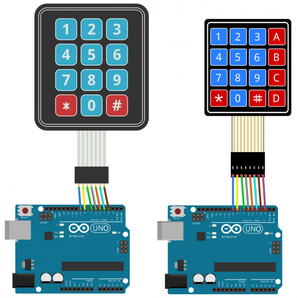 Arduino ile Keypad Tuş Takımı Kullanımı / Akıllı Kilit Projesi